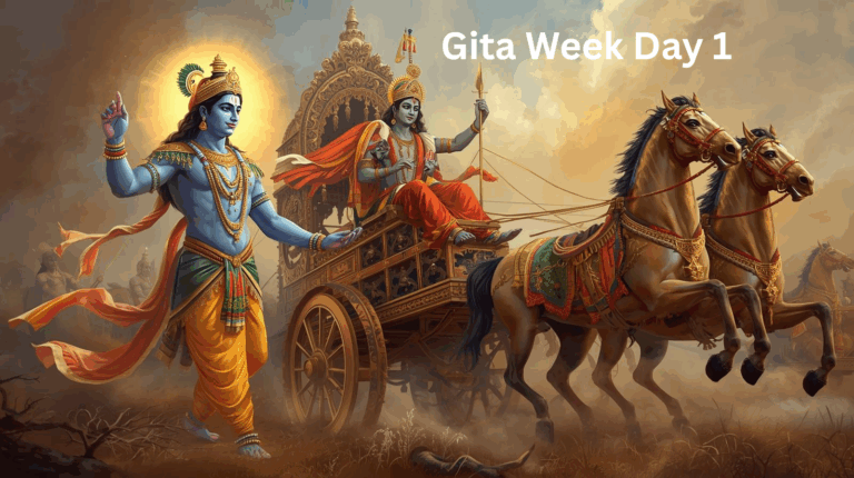 Gita One Week Series Day 1